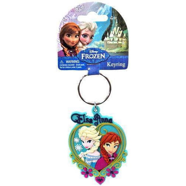 Disney's PVC Figural Key Ring: Queen Elsa & Anna - Walmart Business ...