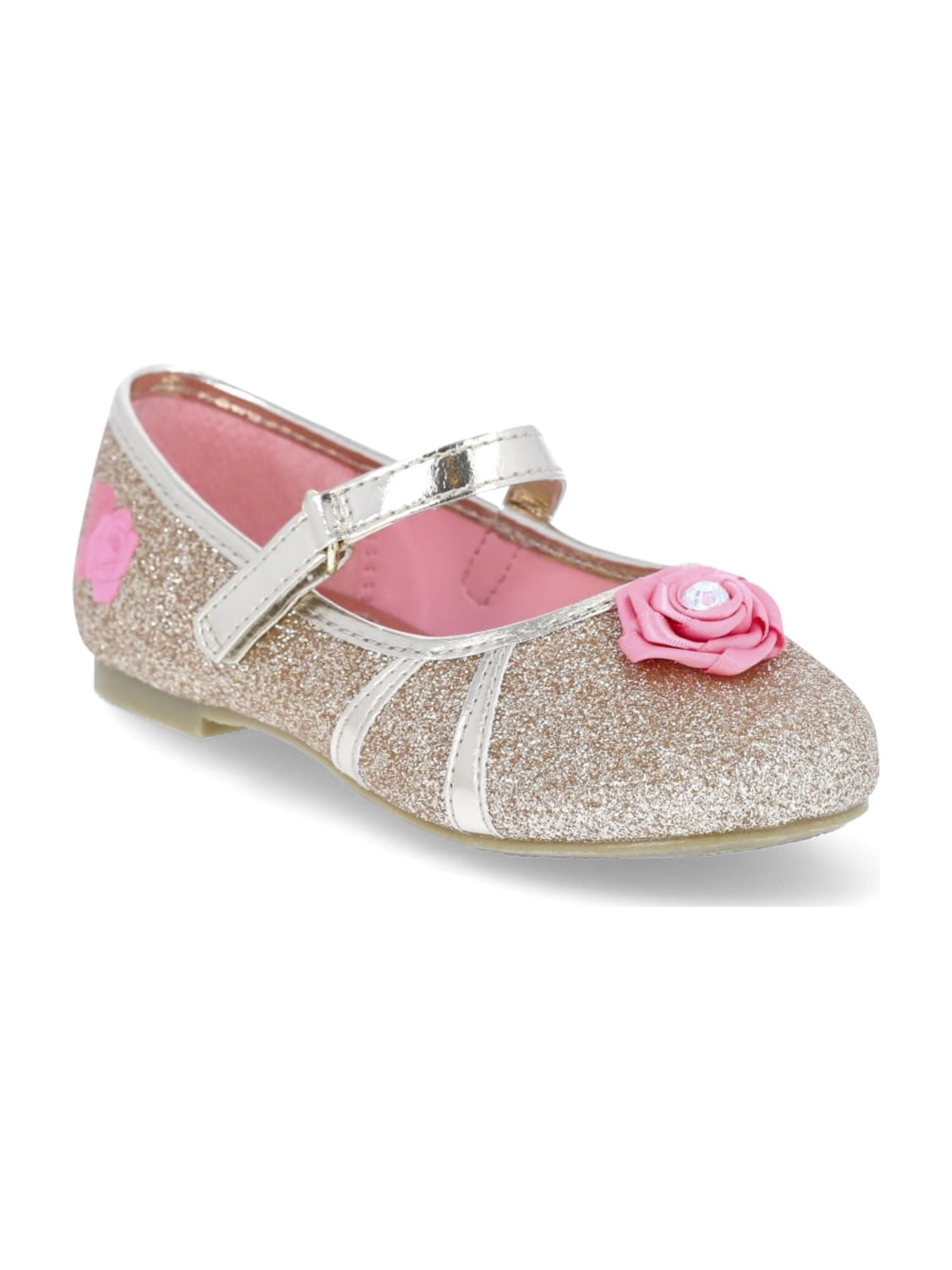 Disney's Princess Belle Toddler Girls Dress Up Ballet Shoes - Walmart.com