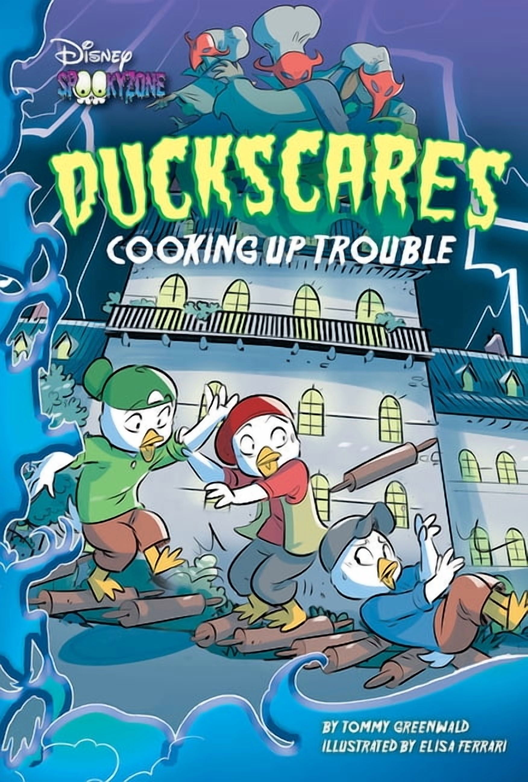 Disney's Spooky Zone Duckscares: Cooking Up Trouble, (Hardcover ...