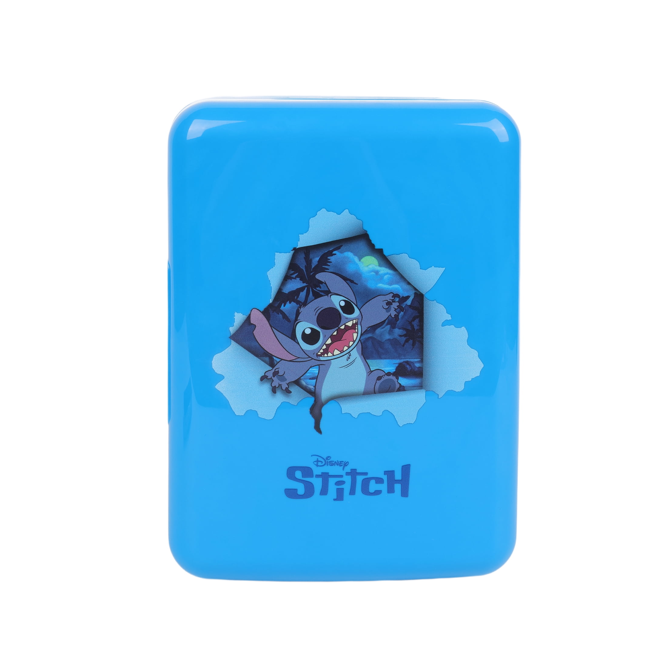 Disney's Stitch 4L 6-Can Mini Fridge, Blue - Walmart.com