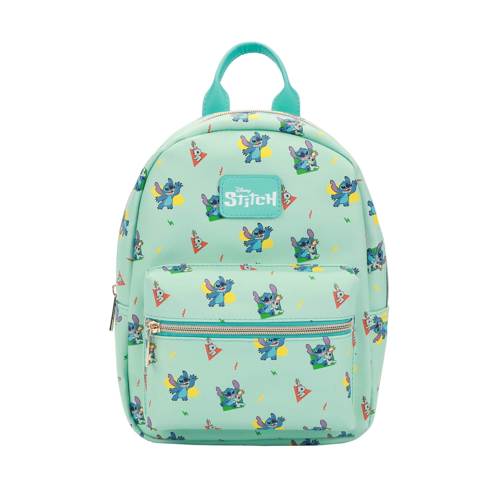 Disney's Stitch And Scrump All-Over Print 10.5" Mini Backpack - Walmart.com