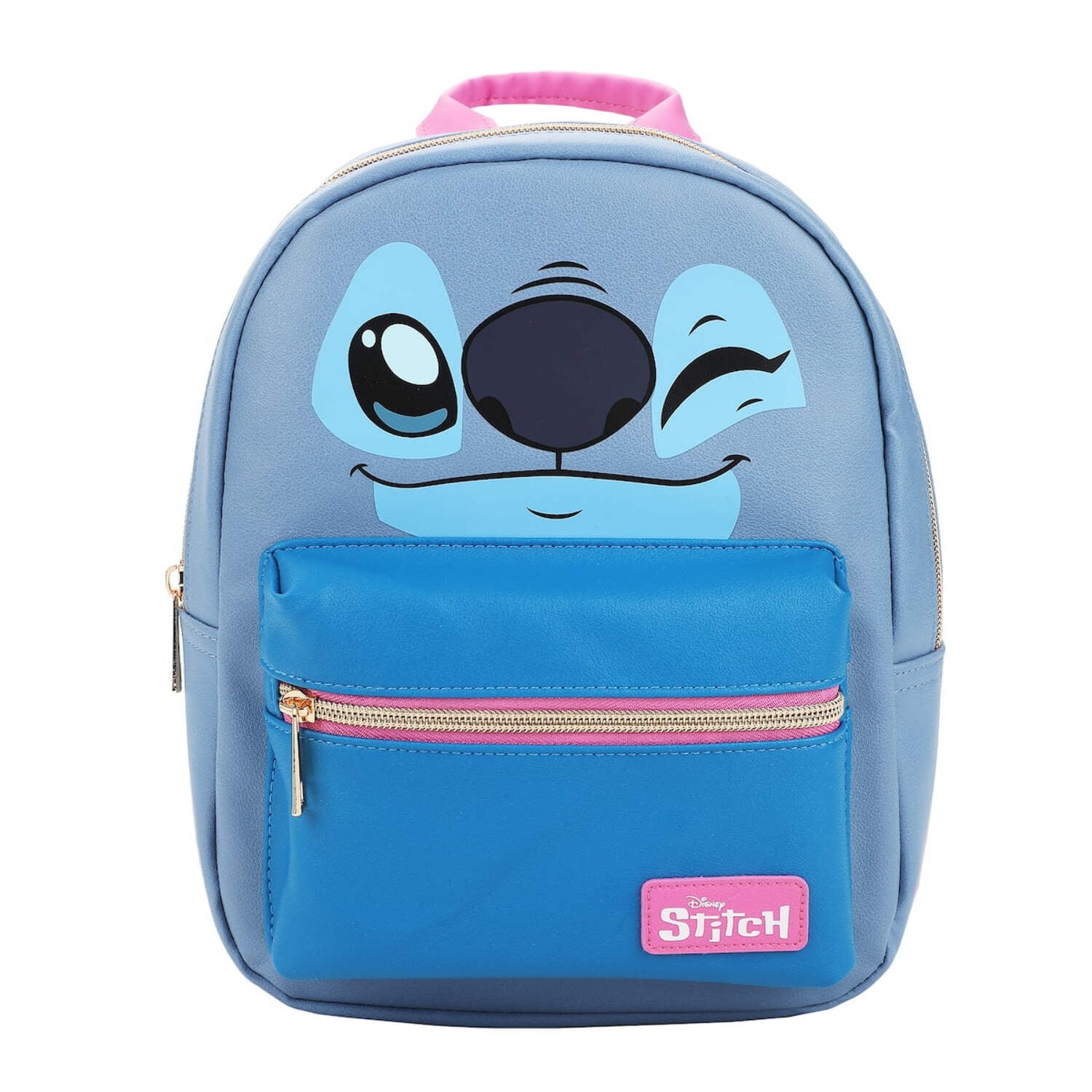 Disney's Stitch Character Face 10.5" Youth Mini Backpack - Walmart.com
