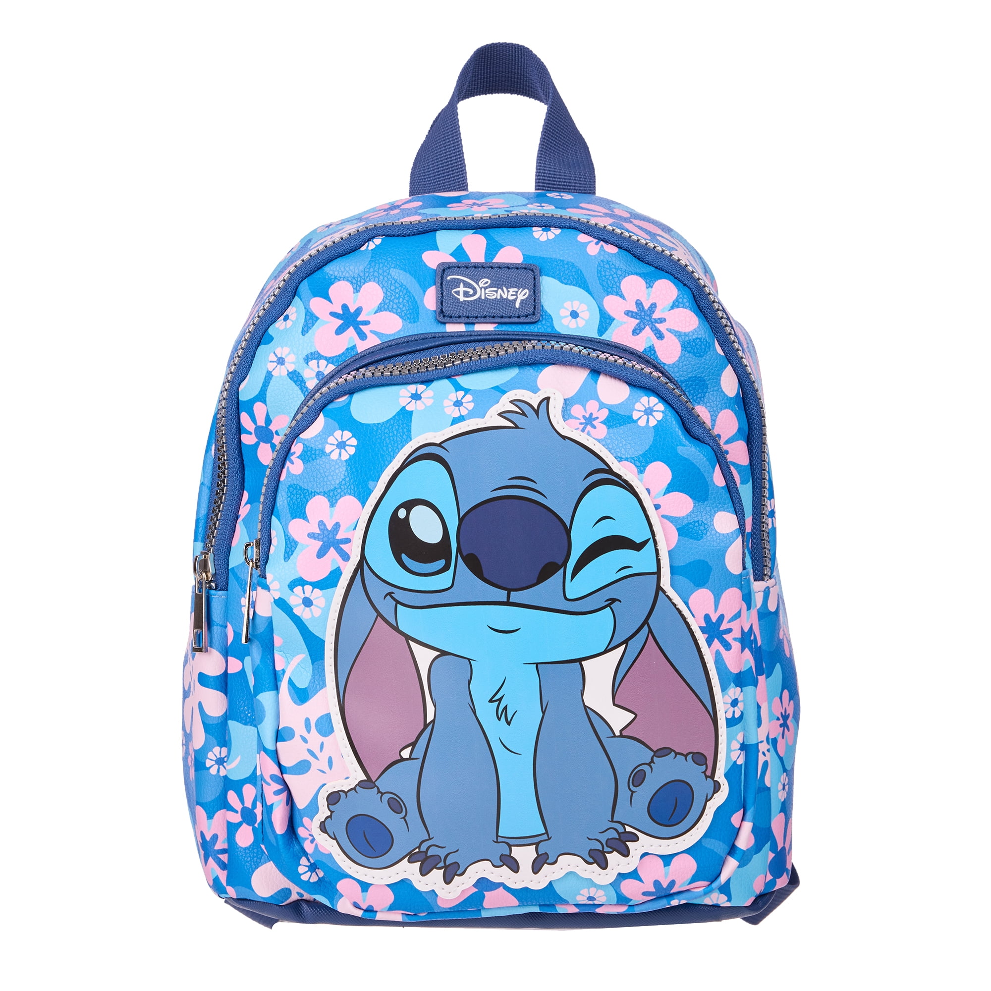 Disney's Stitch With Tropical All-Over Print 10.5" Mini Backpack ...