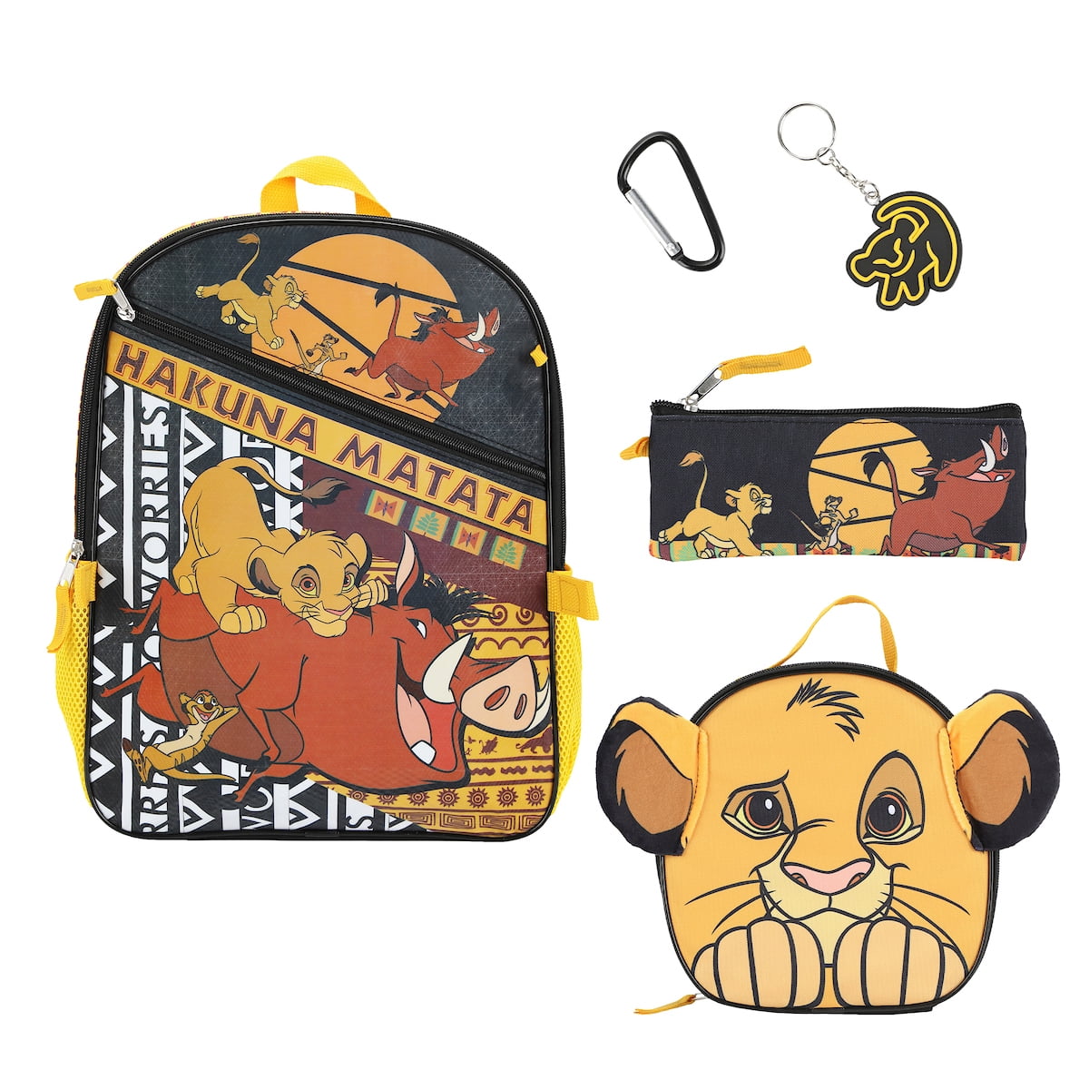 Disney's The Lion King 5-Piece Backpack & Lunchbox Set - Walmart.com