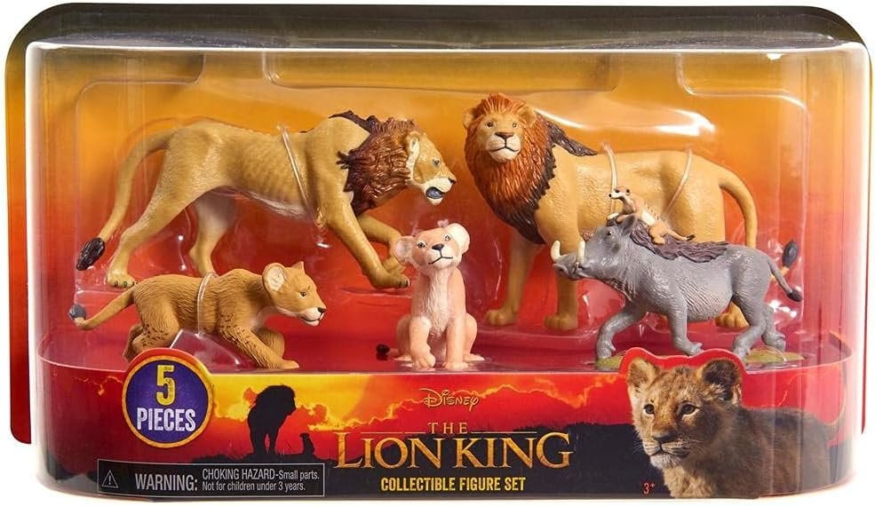 Just Play Disney The Lion King 2019 Young Nala, Scar, Young Simba ...