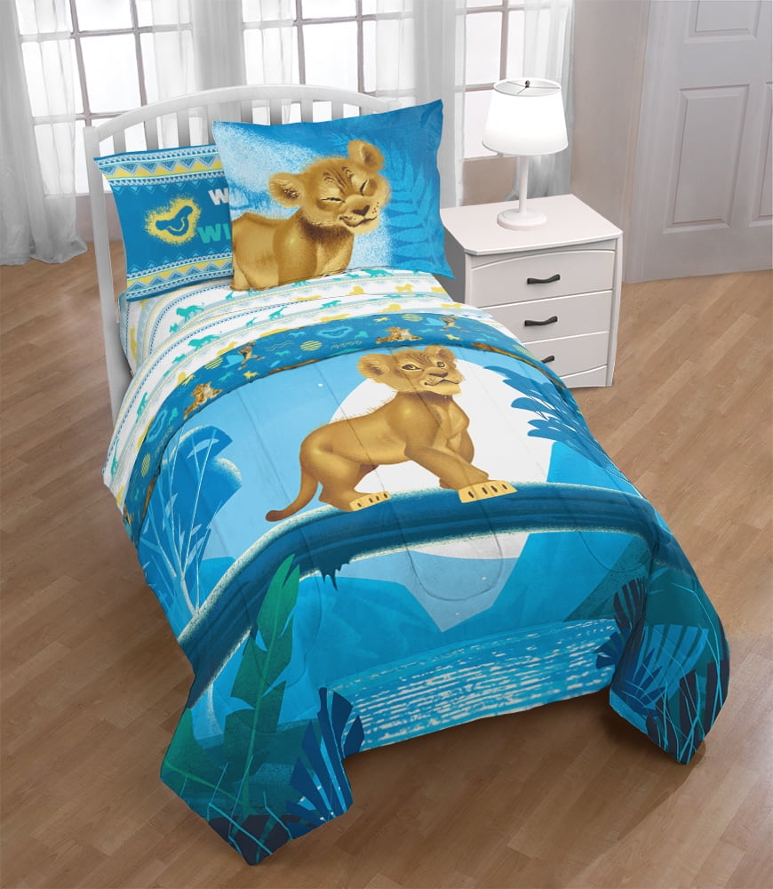 Disney's The Lion King Simba Bed in a Bag Kids Bedding Set w ...
