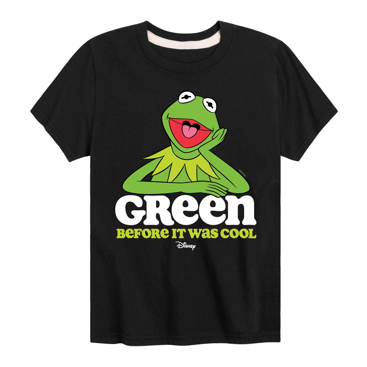 Disney's The Muppets Kermit Boys 8-20 Green Before It Was Cool Graphic ...