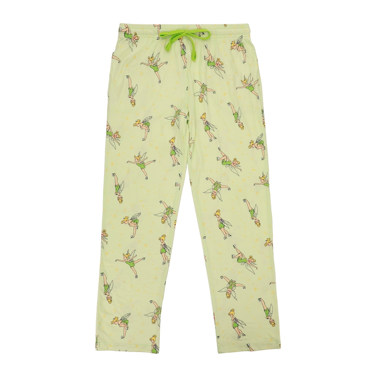 Disney’s Tinker Bell All-Over Print Women's Sleep Pajama Pants -Large ...