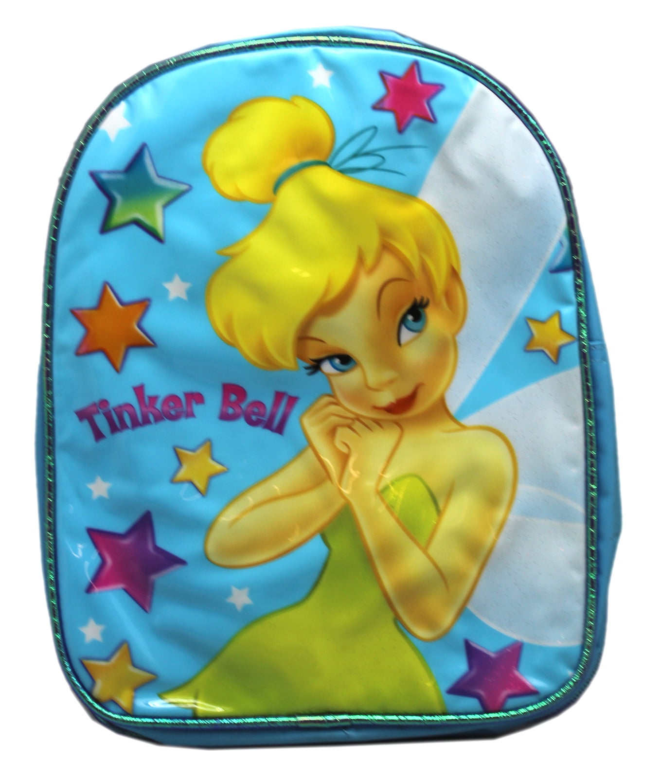 Disney's Tinker Bell Light Blue Vinyl Cover Superstar Mini Backpack ...