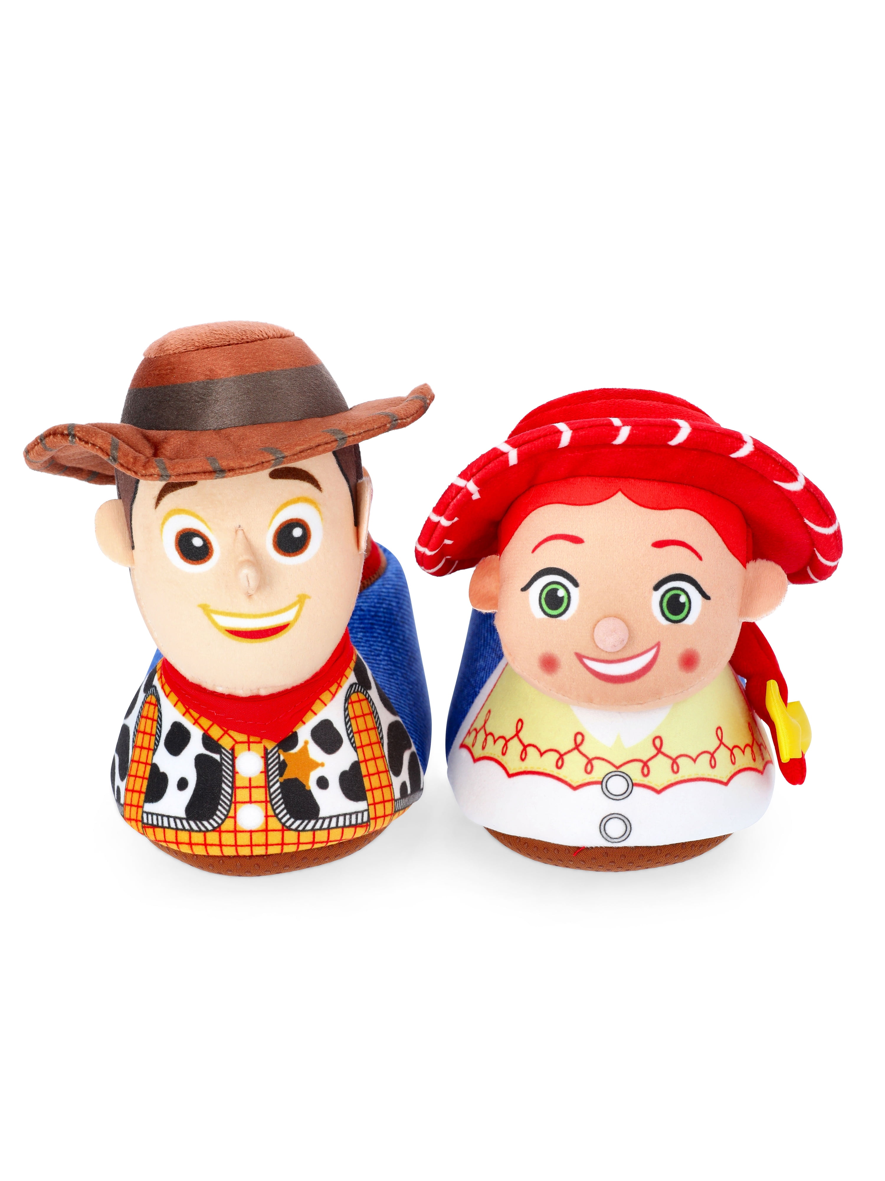 Disney Toy Story Toddler Girls Woody and Jessie Slippers - Walmart.com