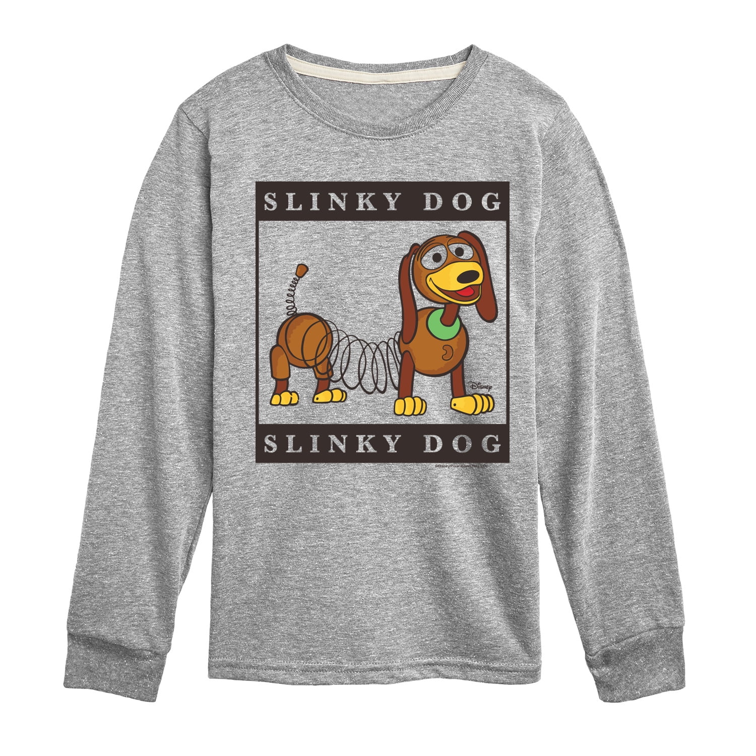 Disney's Toy Story - Type Block Slinky - Toddler & Youth Long Sleeve ...