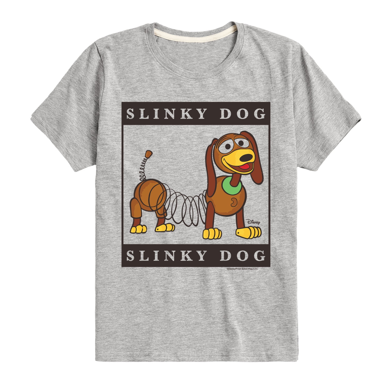 Disney's Toy Story - Type Block Slinky - Toddler & Youth Short Sleeve ...