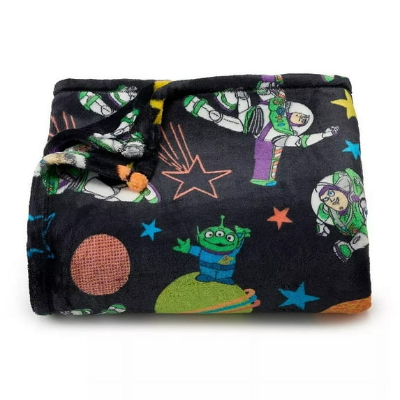 Big One Oversized Plush Disney Toy Story Buzz Lightyear Throw Blanket ...