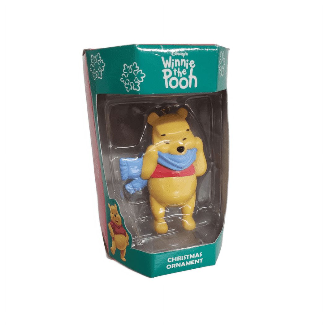Disney's Winnie the Pooh Christmas Ornament - Chilly Pooh Blue Scarf ...