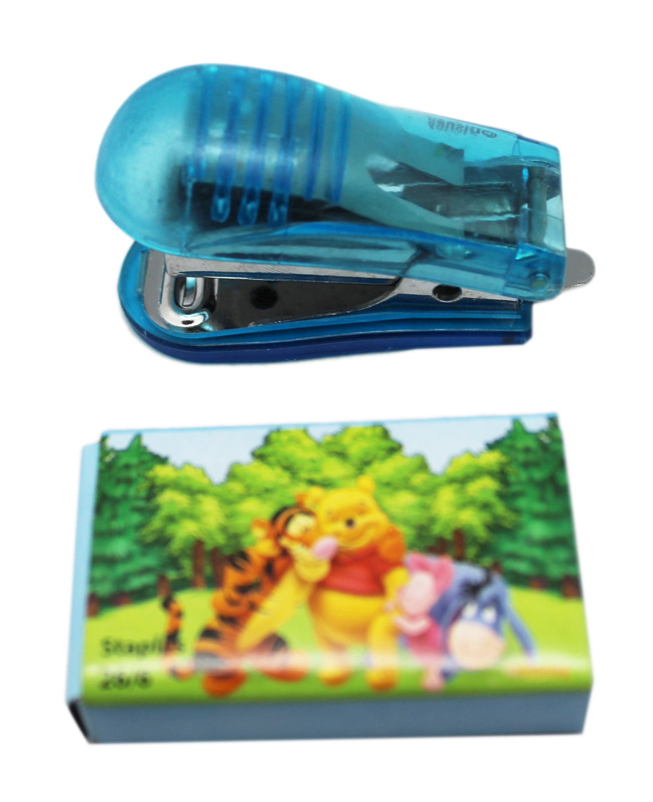Disney's Winnie the Pooh Transparent Blue Mini Stapler w/Staples ...