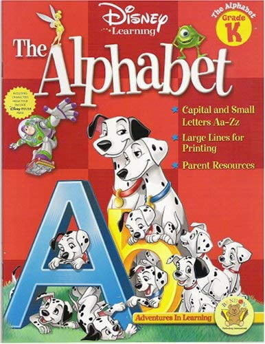 Pre-Owned Disney the Alphabet Adventures in Learning Workbook Paperback ...