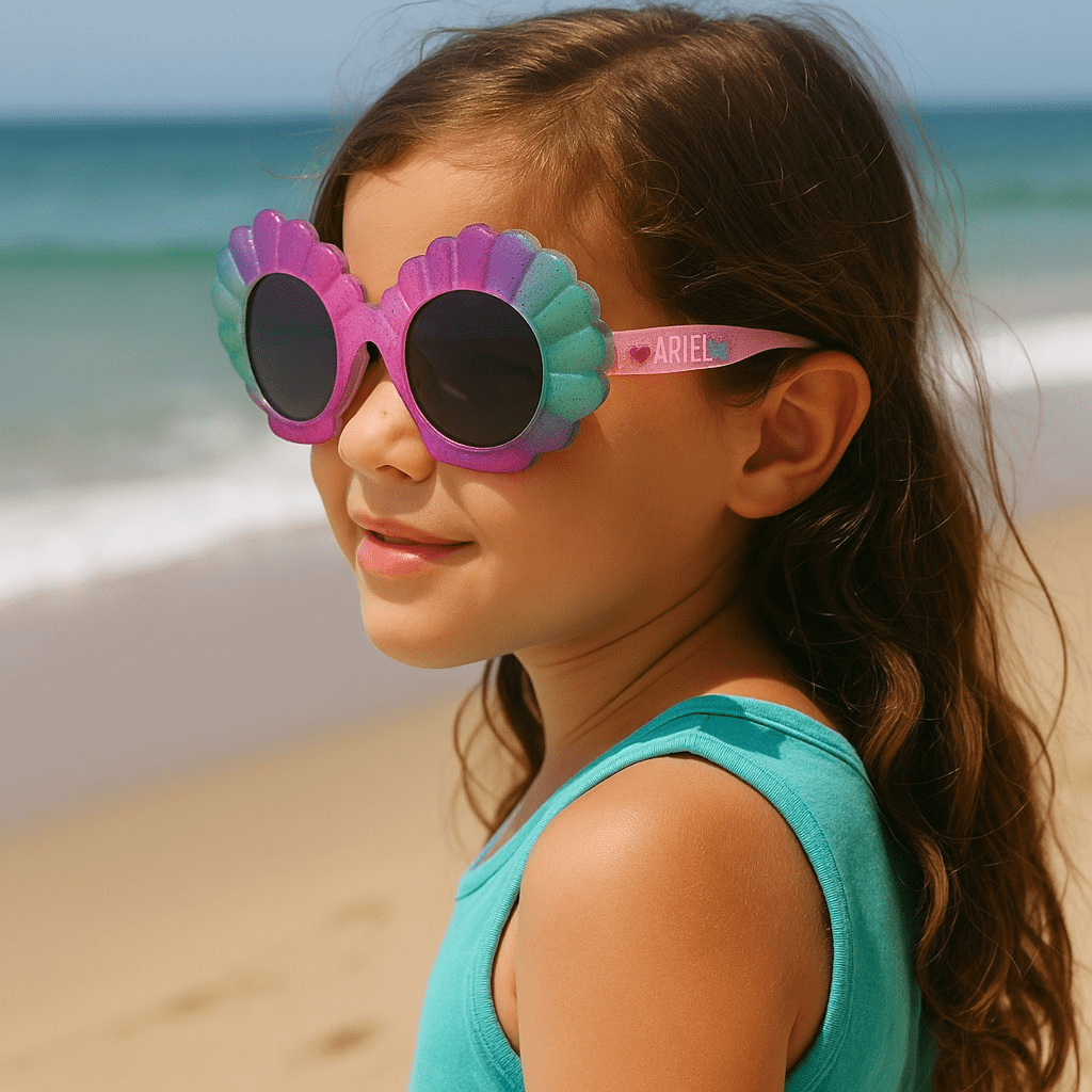 Disney x Foster Grant Princess Premium Round Girl's Sunglasses, Purple ...