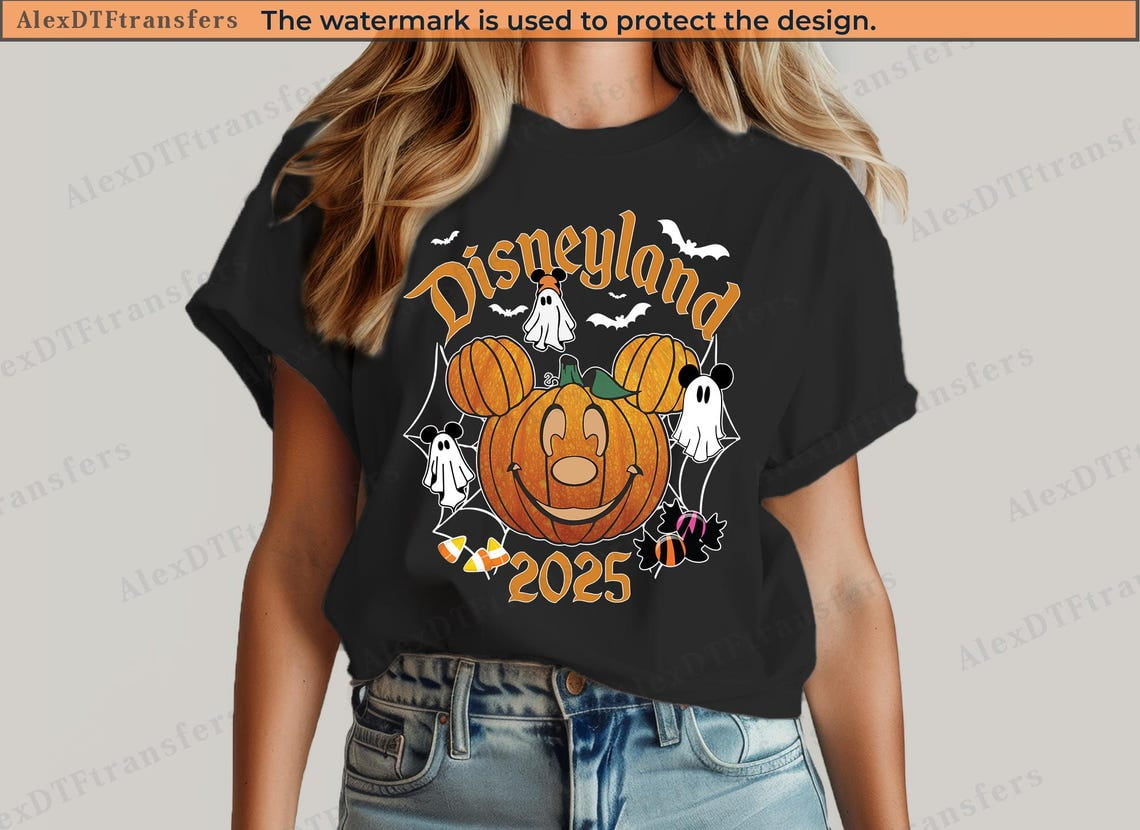 Disneyland 2025 Mickey'S Not So Scary Party Shirt, Mickey Pumpkin ...