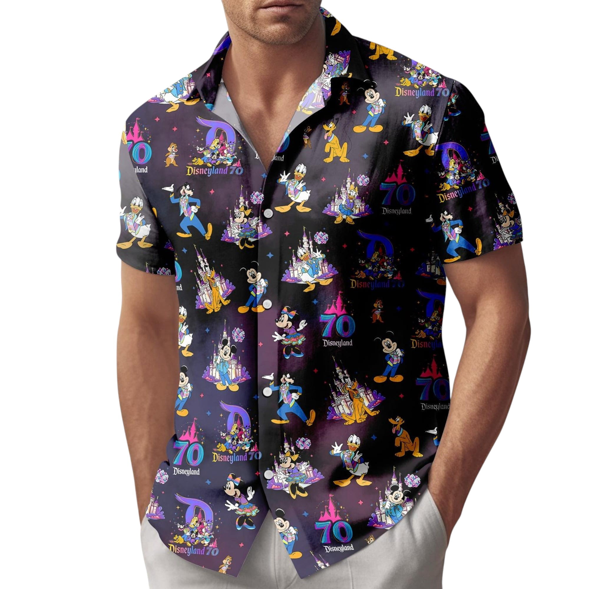 Disneyland 70th Anniversary Hawaii Shirt, Mickey Disneyland 70th ...