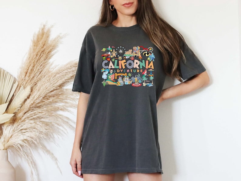 Disneyland California Adventure Comfort Colors Shirt, Disneyland T ...