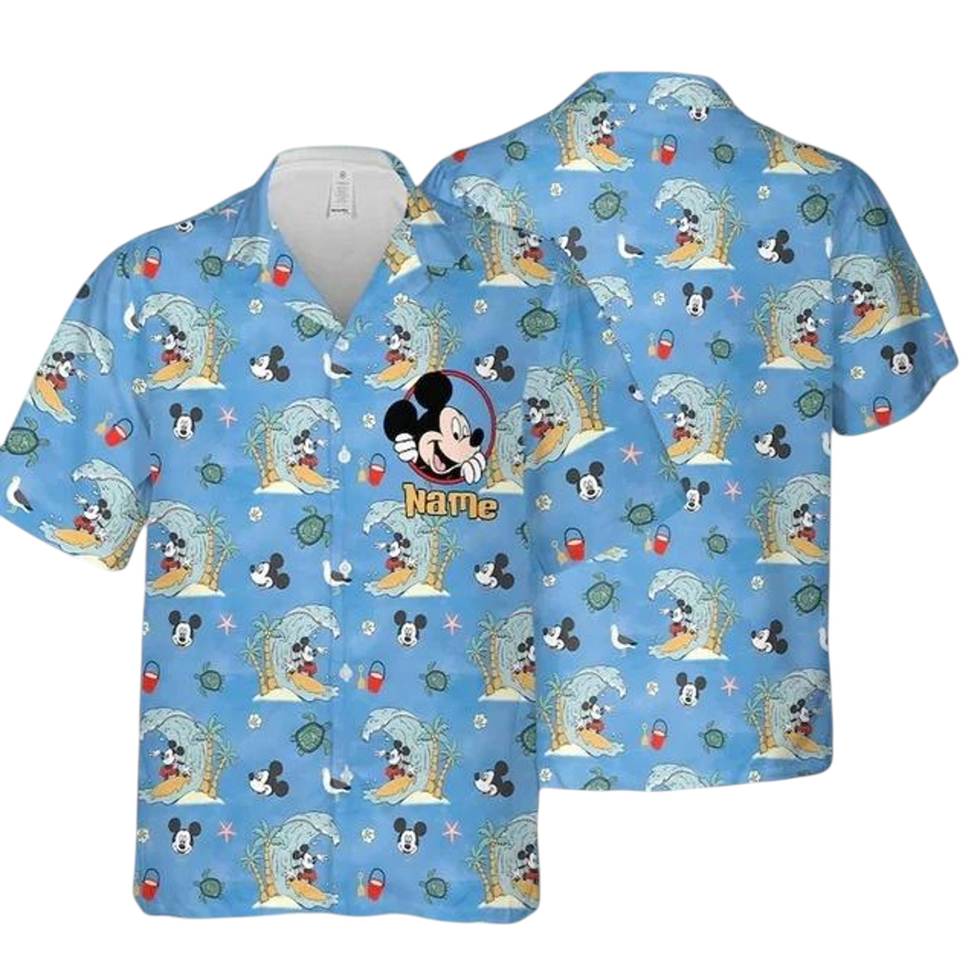 Disneyland Mickey Mouse Hawaiian Shirt, Chill Good Vibes Aloha Shirt ...