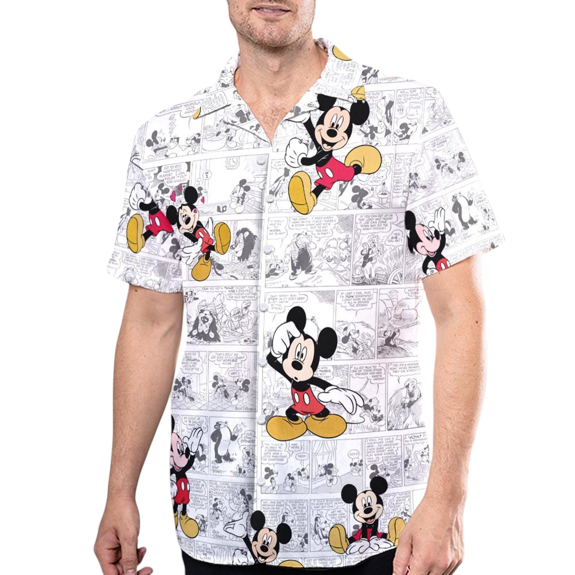 Disneyland Mickey Mouse Hawaiian Shirt, Funny Mickey Mouse Hawaii Shirt ...