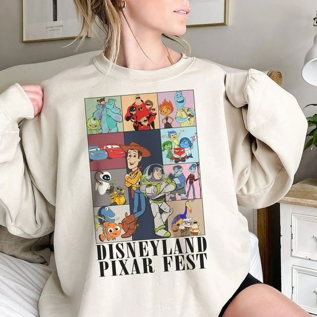 Disneyland Pixar Fest 2024 T-shirt, Pixar Pals Playtime Party, Monster ...