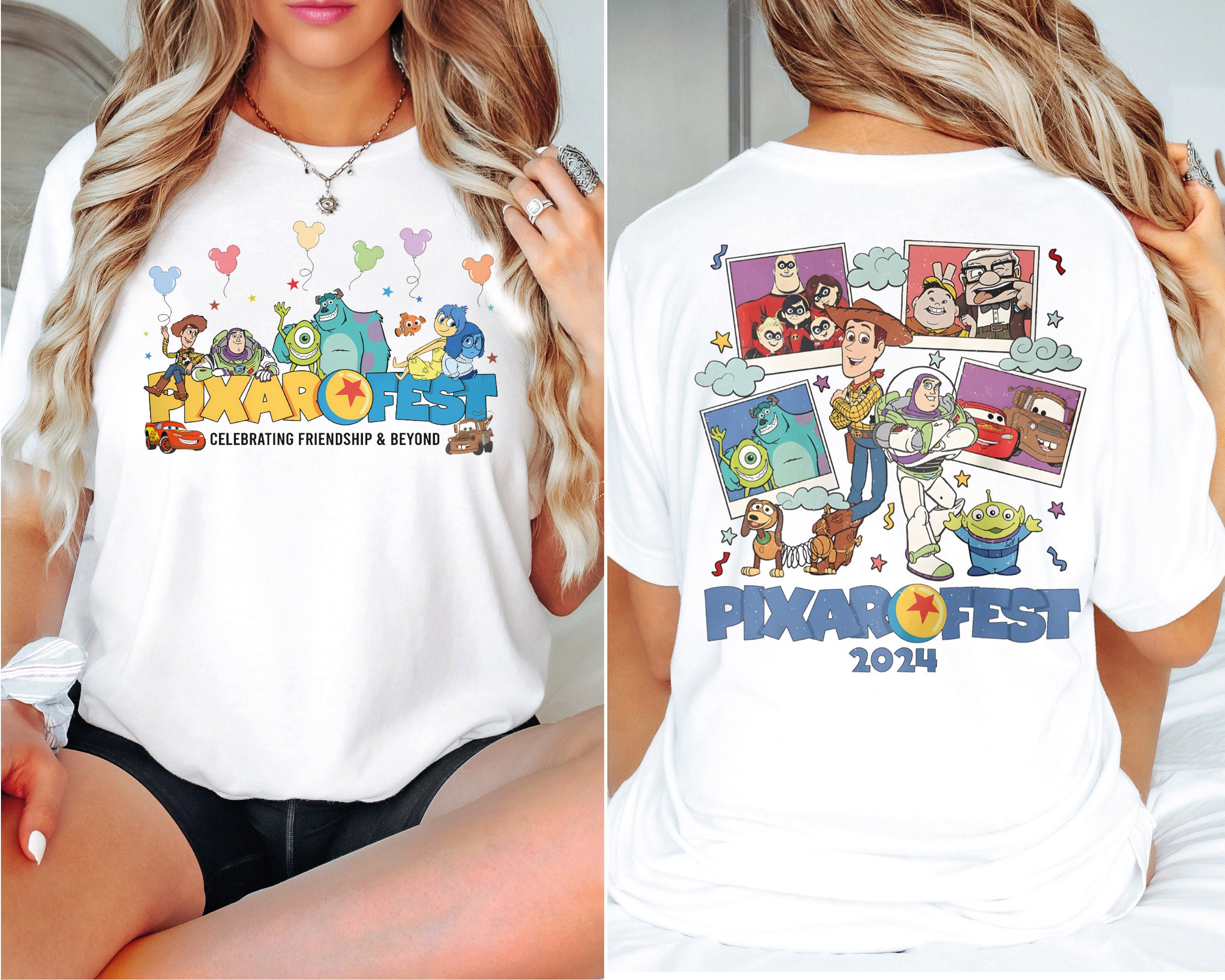 Disneyland Pixar Fest Shirt, Disney Pixar Movie Shirt, WDW Pixar Pier ...