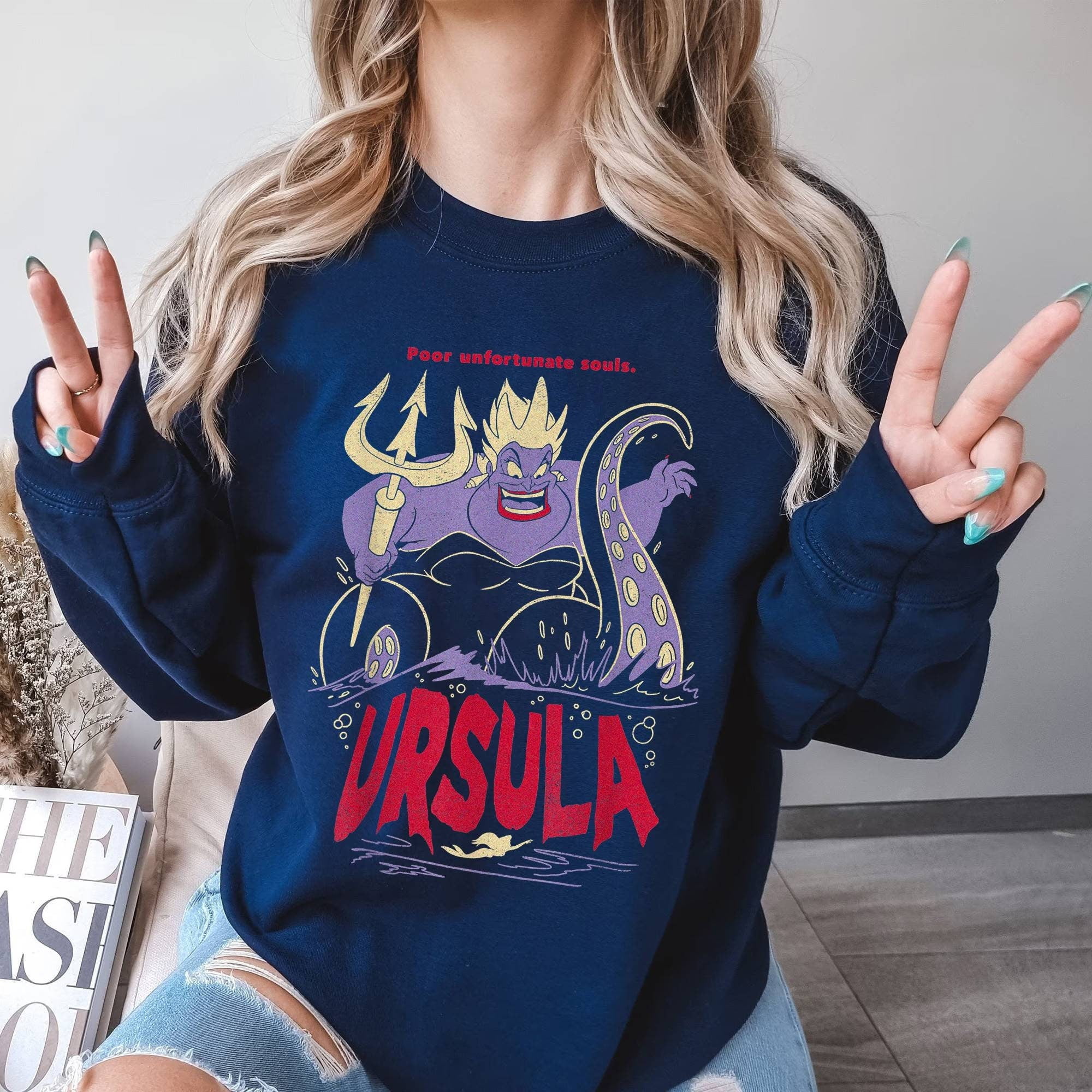 Disneyland Ursula Poor Unfortunate Souls T-Shirt, Disneyland Ursula ...