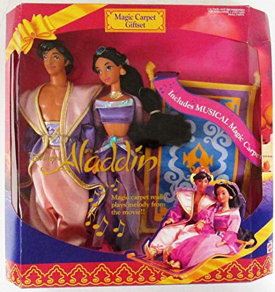 Disneys ALADDIN & Jasmine Magic Carpet Giftset from mattel 1993 ...