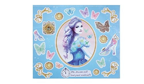 Disneys Cinderella Giant Stick Anywhere Stickers - 21 count - Walmart ...