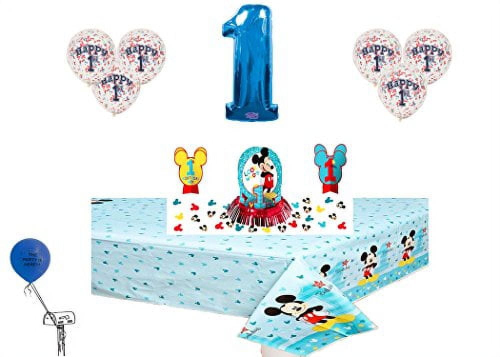 Disneys Mickey Mouse Decorating Party Kit & Balloon Bouquet - Walmart.com