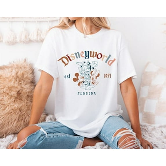Disneyworld Florida, Retro Mickey Friend 1971 Shirt, Walt Disney World ...