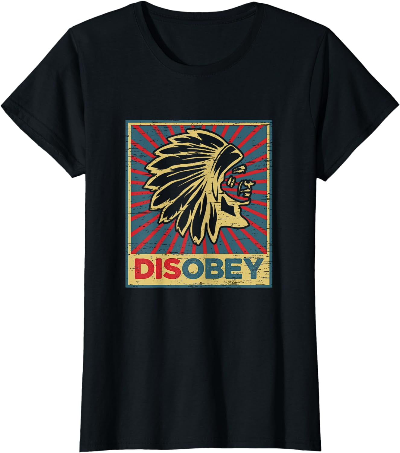 Disobey Tribe Ethnic Pride Columbus American Regalia T-Shirt - Walmart.com