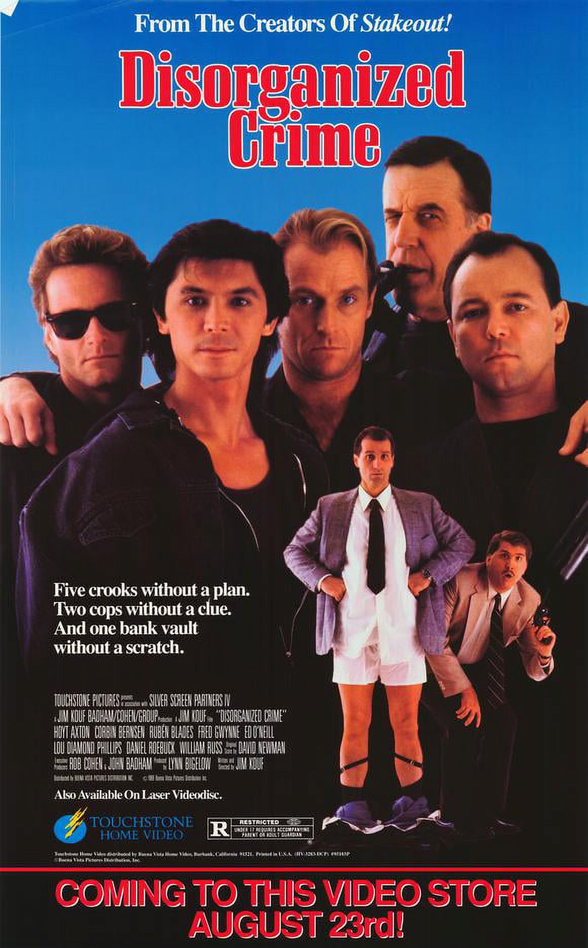Disorganized Crime - movie POSTER (Style A) (27" x 40") (1989 ...