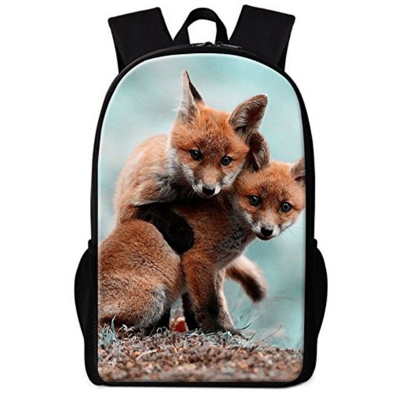 Dispalang Cute Fox Backpack for Children Cool School Bag Pattern for ...