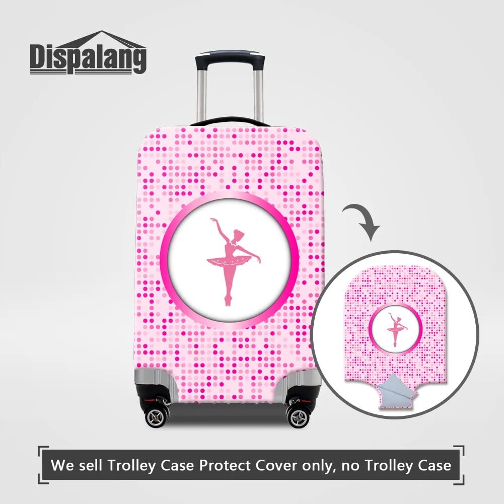 Dispalang travel luggage cover newly design keep calm and dancing ...