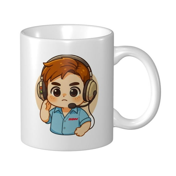 Dispatch Funny Mug, Gift for Woman Man boy girls, 11oz Ceramic Coffee ...