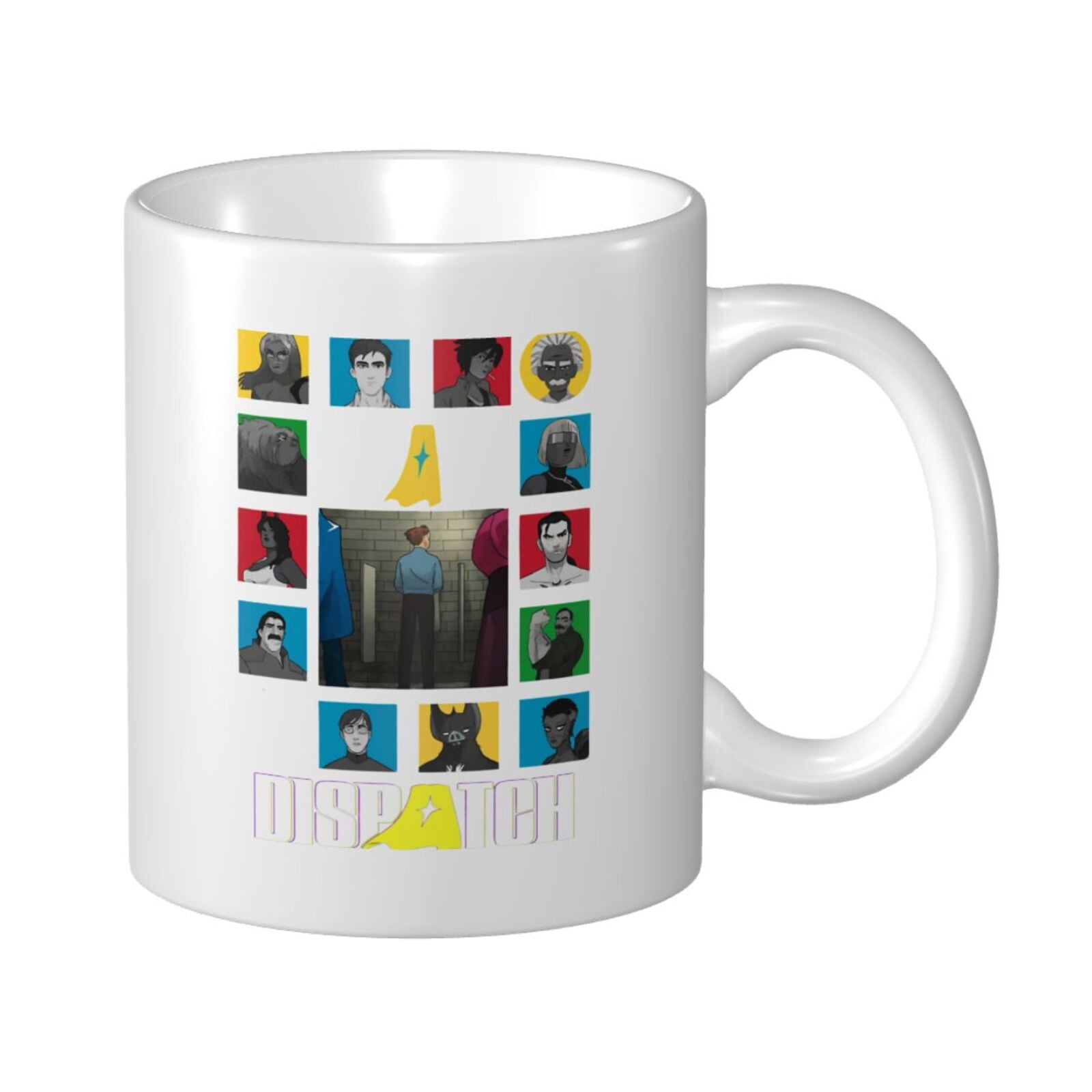 Dispatch Funny Mug, Gift for Woman Man boy girls, 11oz Ceramic Coffee ...