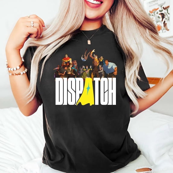 Dispatch Game Anime Graphic T-Shirt, Fan Style Tee, Trendy Gamer Gift ...