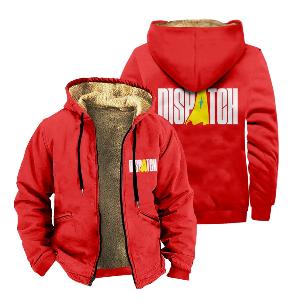 Dispatch Game Zipper Jacket Unisex Long Sleeve Thickened Winter Parka ...