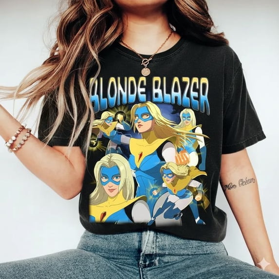 Dispatch Gamer Shirt, Blonde Blazer Comfort Colors Style Graphic Tee ...