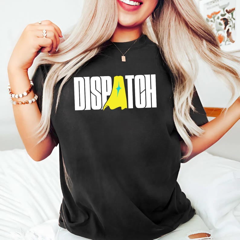 Dispatch Video Game 2025 Kpop Style T-Shirt, Anime Lettering Graphic ...