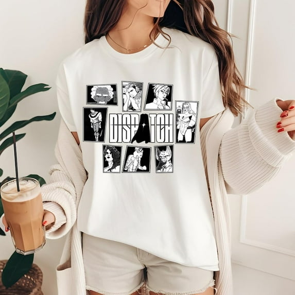 Dispatch Video Game Gamer Shirt, Mecha Hero Invisible Character Graphic ...