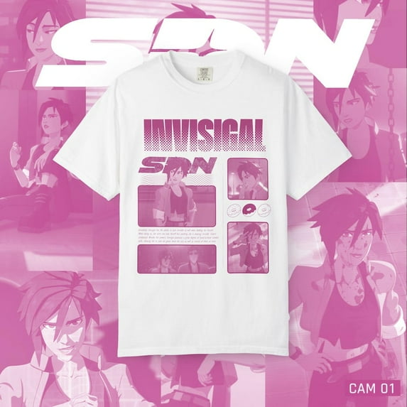 Dispatch Video Game Invisible Super.hero Graphic T-Shirt, Comfort ...