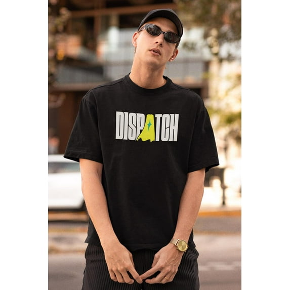 Dispatch Video Game Logo T-Shirt, Gamer Unisex Heavy Cotton Tee ...