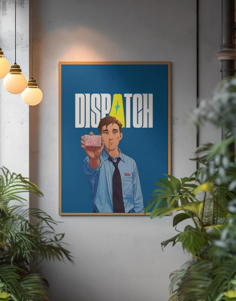 Dispatch Video Game Poster Featuring Robert Robertson Character ...
