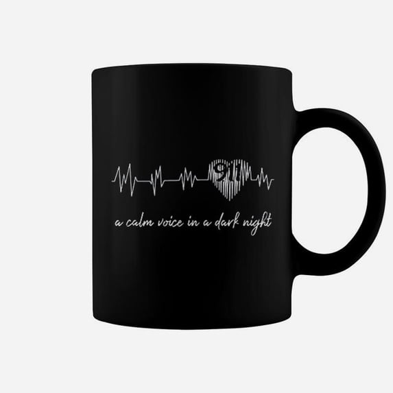 Dispatcher Gift Calm Voice In A Dark Night Coffee Mug - Walmart.com