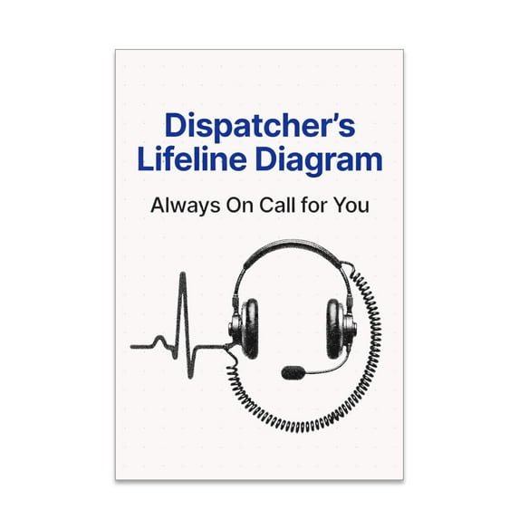 Dispatcher Poster - Gloss Paper Finish - Wall Decor for Control Room ...