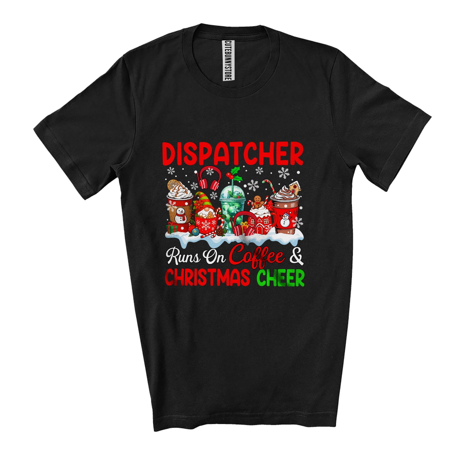 Dispatcher Runs On Christmas Cheer And Coffee; Proud X-mas Snow Jobs ...